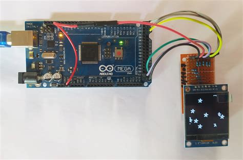 Interfacing Arduino With Sh1107 Oled Display In Spi Mode