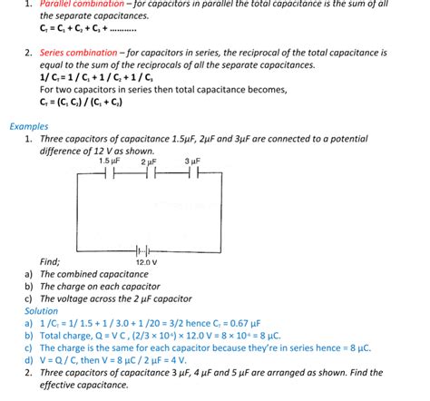Physics Notes Form 3 Free Download Kcse Revision Notes Pdf