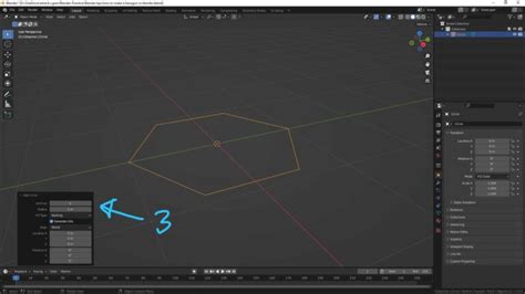 How To Make A Hexagon In Blender