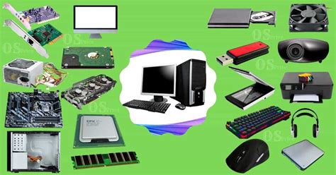 Basic Parts Of Computer And Their Various Functions Lights Crystal