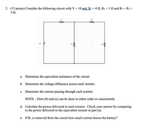 solved 2 15 points consider the following circuit with v