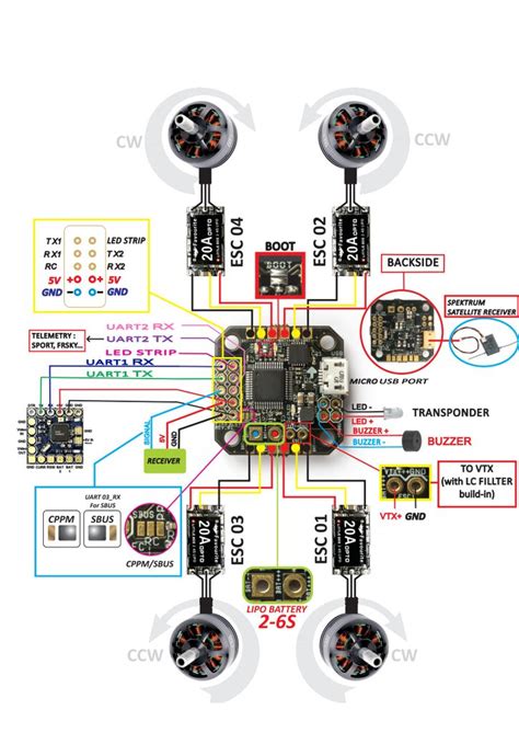 F19435 Piko Blx Betaflight Micro Flight Controller For Diy Indoor Mini