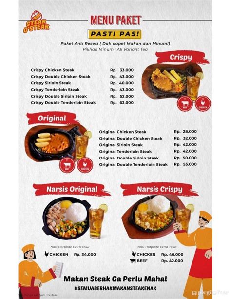 Selalu Diperbarui Menu Steak O Steak Kopo Bandung