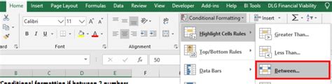 Conditional Formatting If Between Two Numbers - Excel & Google Sheets - Automate Excel