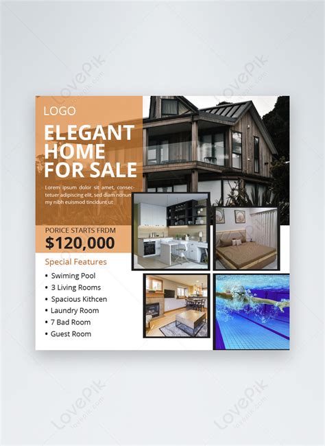 창의적인 부동산 소셜 미디어 게시물 이미지 사진 450064292 무료 다운로드
