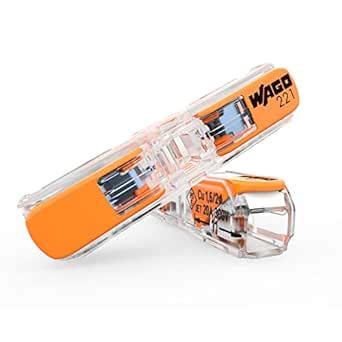 WAGO 221-2411 Durchgangsverbinder mit Hebel : Amazon.nl: Klussen ...