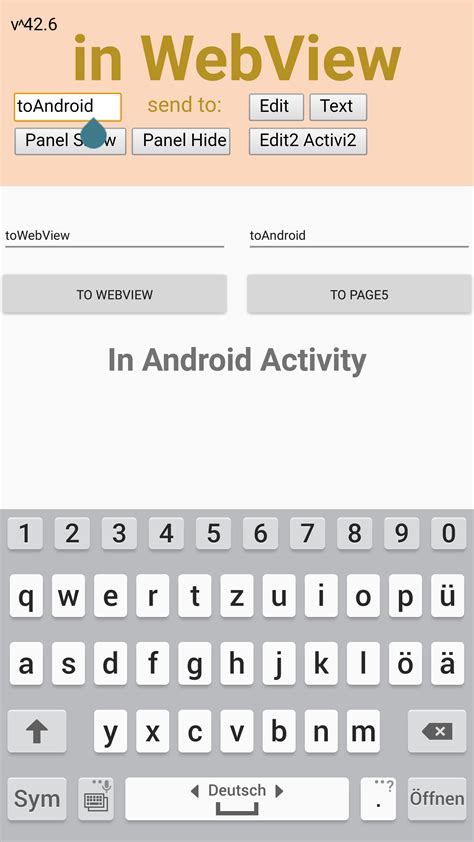 Webviewextras Send Data From Webview To B4x From B4x To Webview