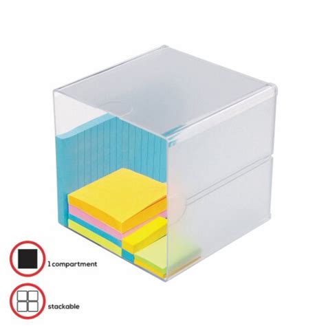 Deflecto® Cube Organizer Clr 350401 1 Kroger