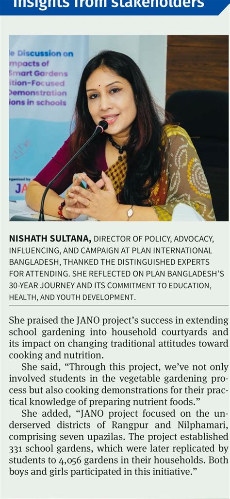 Nishath Sultana On Linkedin The Joint Action For Nutrition Outcome