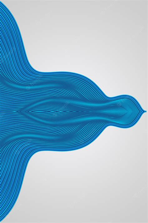 Premium Photo 3d Rendering Of Wavy Blue Abstract Line Texture Texture Background