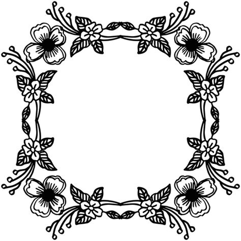 6485433 Hand Drawn Circular Border Vector Images Depositphotos