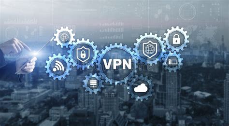 Vpn Virtual Private Network Proxy And Ssl Concept Stock Illustration
