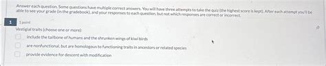 solved answer each question some questions have multiple