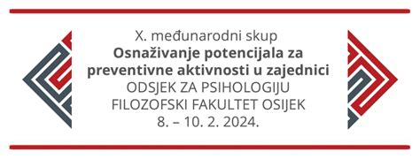 X Međunarodni Skup Osnaživanje Potencijala Za Preventivne Aktivnosti U