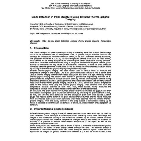Crack Detection In Pillar Structure Using Infrared Thermo Graphic