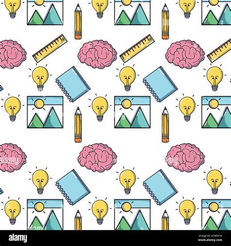 School Tool Education Backgroun Design Stock Vector Image And Art Alamy