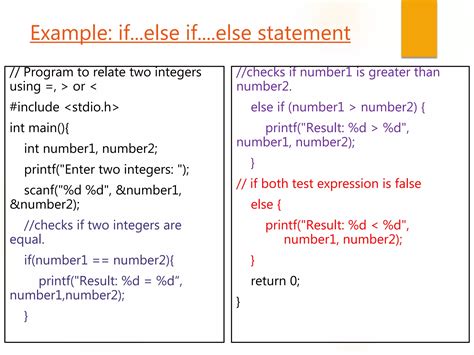 C Programming Control Structure Pptx Programming Languages Computing