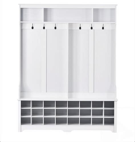 Latitude Run® Multiple Functions Hallway Coat Rack With Metal Hooks