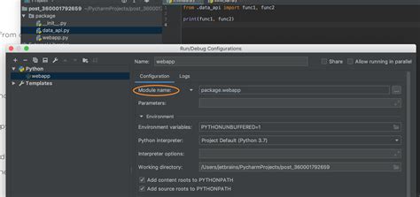 Relative Imports Breaking Rundebug Mode Ides Support Intellij