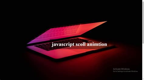 javascript smoth scroll animation html css js tutorial 20121 youtube