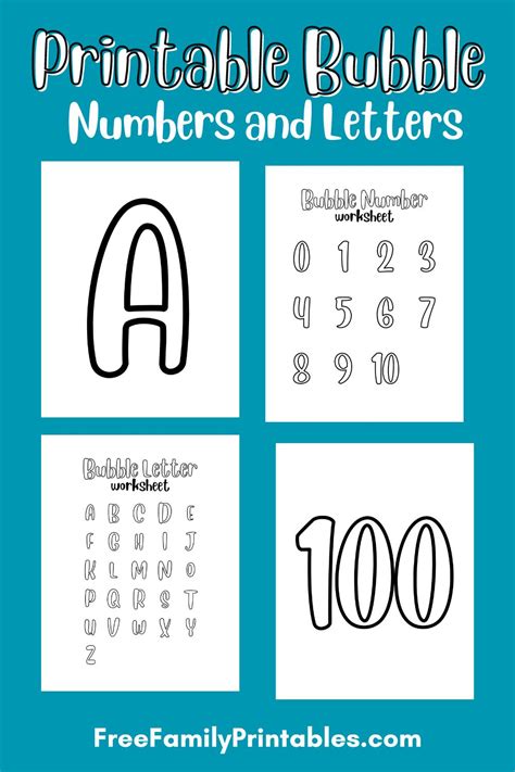 Free Printable Letters And Numbers Free Printable