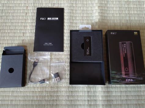 FiiO KA3 (FIO-KA3-B) DAC搭載 小型アンプ by メルカリ