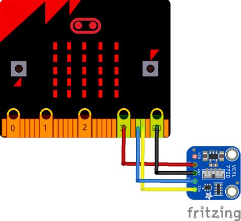 Microbit And VEML7700 Lux Sensor Arduino Based Example