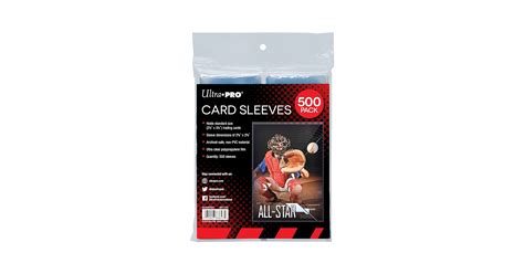 Baseball Card Sleeves Ultra Pro