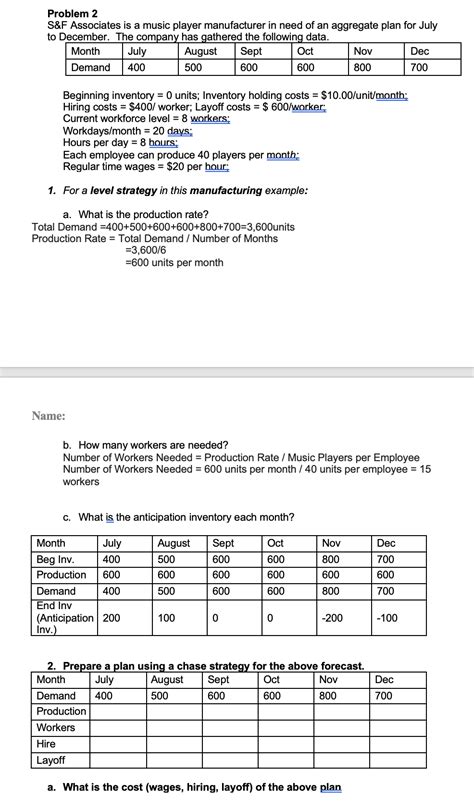Solved Only Need Help With Number 2 And Part A Under Number Chegg Com