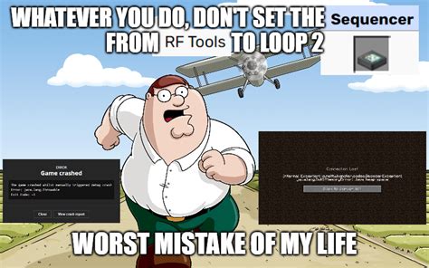 Loading The Chunk Immediately Crashed Anyone That Went Near It And I Don T Know Why R Feedthememes