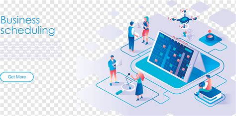 Plantilla Isométrica De Programación De Negocios Png Pngwing