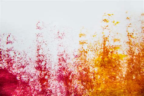 종이에 추상 다채로운 그림 손으로 그린 브러쉬 스트로크 컬러 페인팅 배경 배경에 대한 추상 현대 미술은 디자인에 사용할 수 있습니다 그리기에 대한 스톡 사진 및 기타 이미지