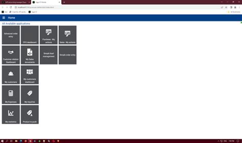 how to find and load the mobile dashboard for sage x3 version 12