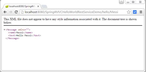 Spring 4 MVC REST Service Example Using RestController WebSystique
