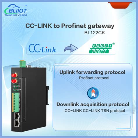 Bliiot Bl122ck Cc Link To Profinet Gateway