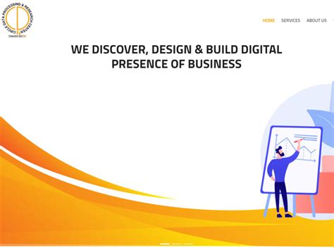 responsive single page html css conversion from pdf figma or image