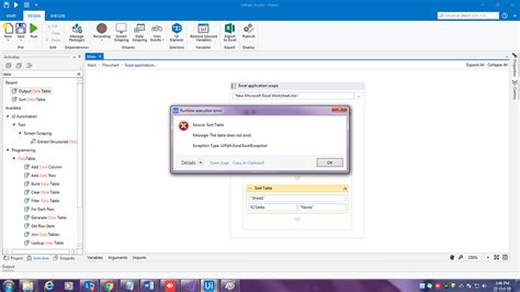 Sort A Excel On The Basis Of Column Help Uipath Community Forum