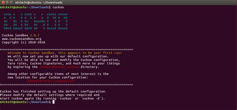 Cuckoo Sandbox Deploy Tutorial S0cke3t Blog
