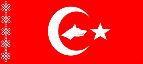 Flag Of The Turkish Khaganate By Wolfmoon25 On Deviantart