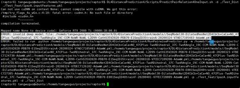 ERROR Invalid Deep Model File Issue J Xugit RaptorX DModeling GitHub