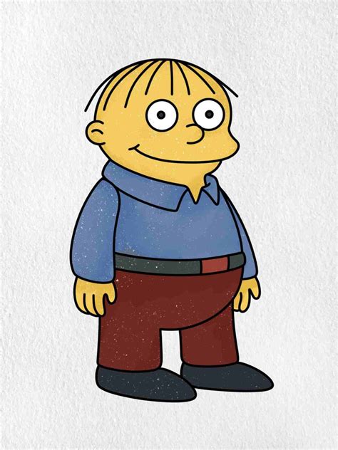 How To Draw Ralph Wiggum Helloartsy