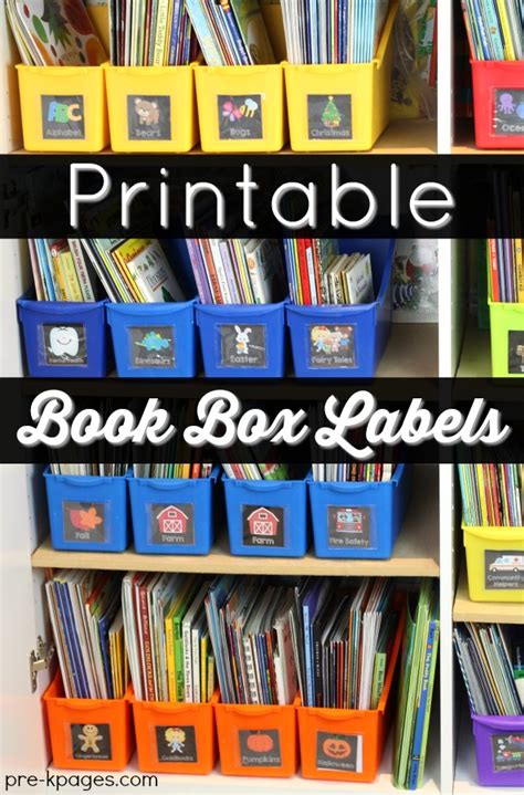Book Bin Labels