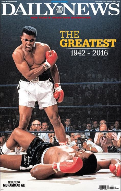 Remembering Muhammad Ali 12 Newspaper Front Pages From Around The