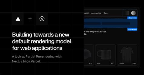 Partial Prerendering Building Towards A New Default Rendering Model For Web Applications Vercel