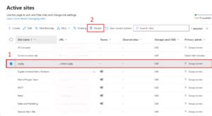 How To Delete SharePoint Site In Office 365 Two Ways