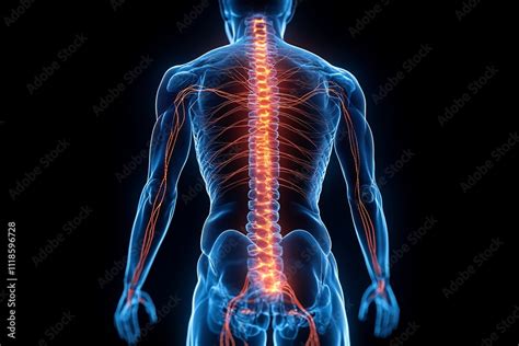 Interactive Neural Connection Diagram Of Peripheral Nervous System
