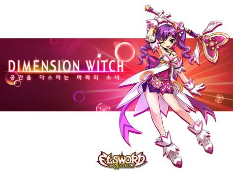 Kaminobenimizu Online Games Elsword Aisha Wallpapers