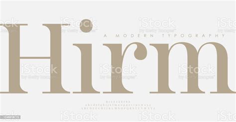우아한 멋진 알파벳 문자 글꼴 및 번호입니다 클래식 레터링 최소한의 패션 디자인입니다 타이포그래피 글꼴 일반 대문자와 소문자