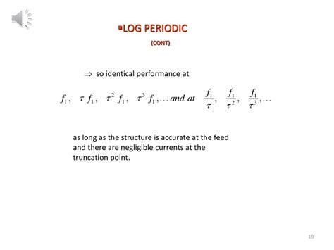 LOG PERIODIC DuHamel University Of Illinois Altered The Bi Fin Antenna Linear Polarization