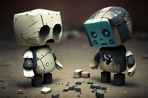 Broken Robot Dolls In Sad Robot Concept Stock Photo Image Of Sadness Future 272342058